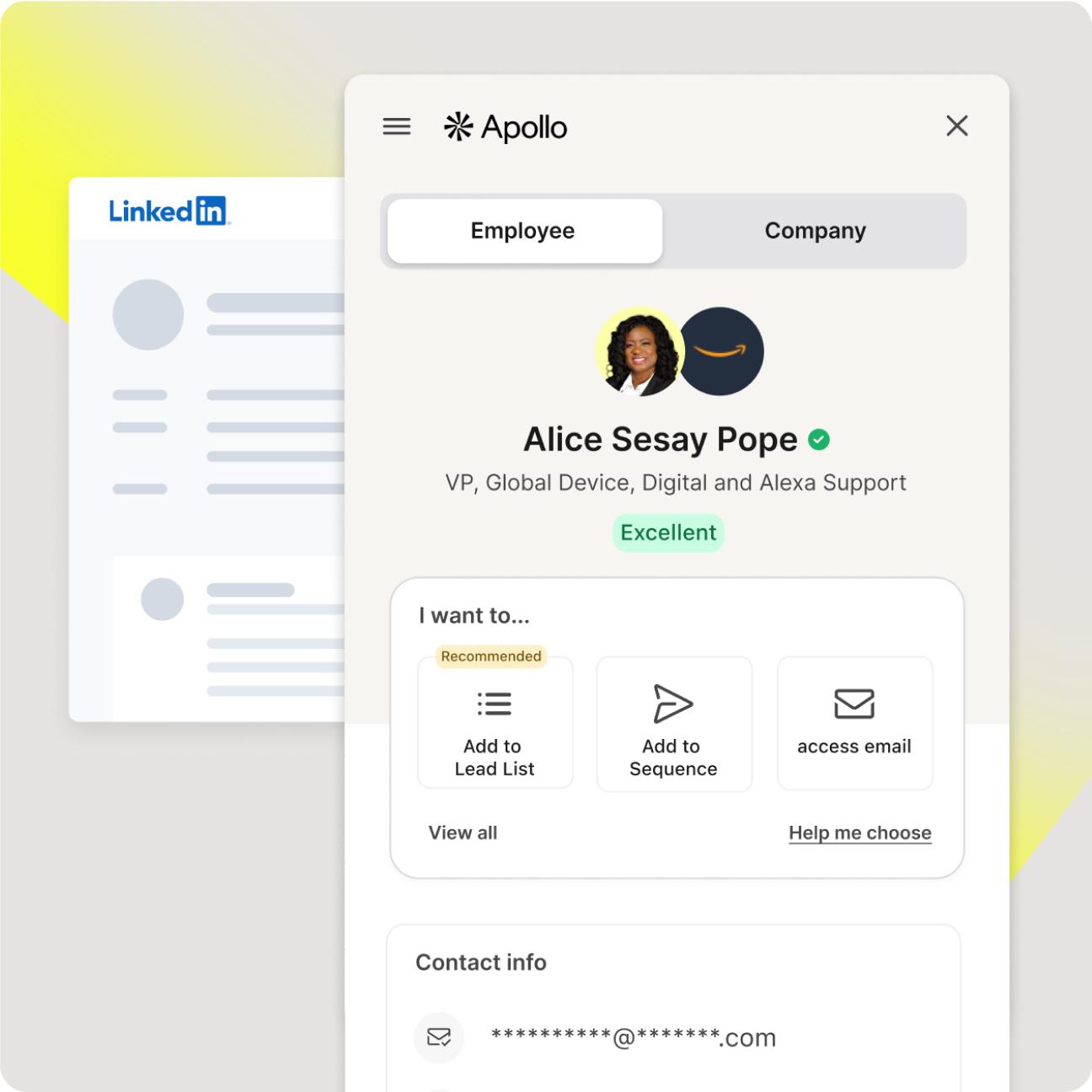 Apollo.io Chrome Extension | Free B2B Email & Phone Finder Tool