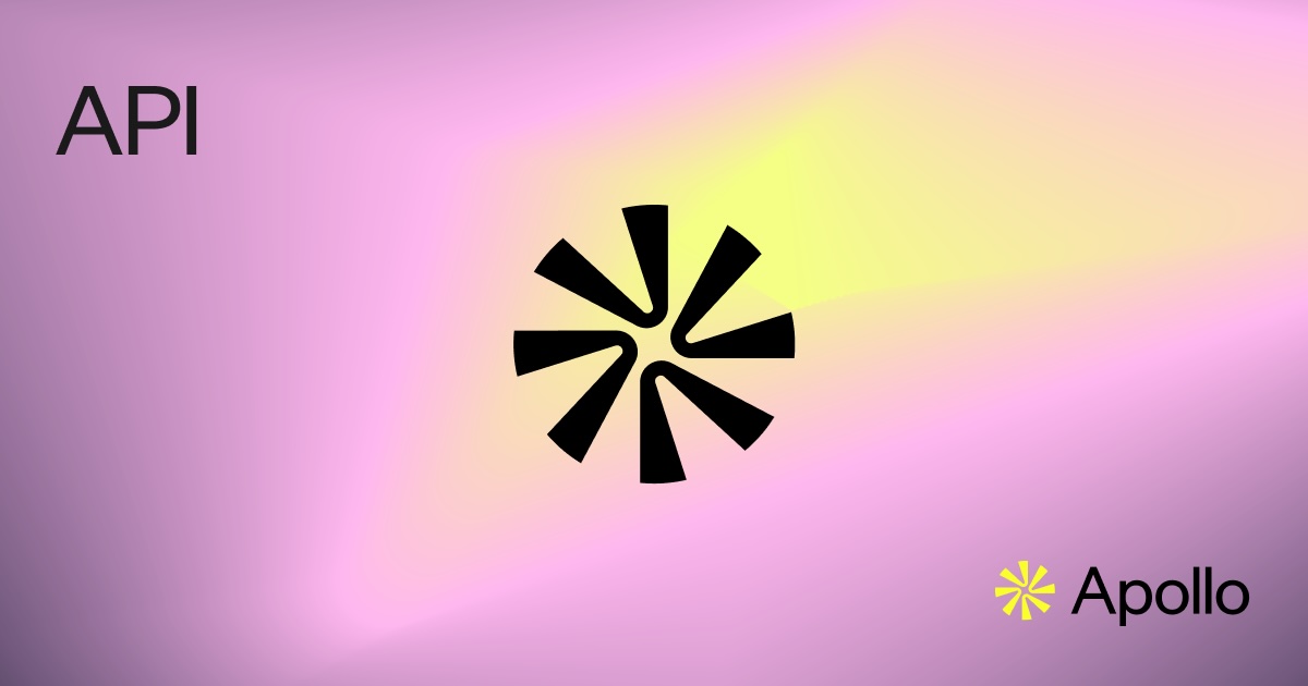 Apollo API | Powerful B2B Data Integration for Sales Teams